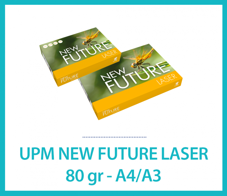 UPM NEW FUTURE LASER – 80 gr – A4/A3 | Ecopaper